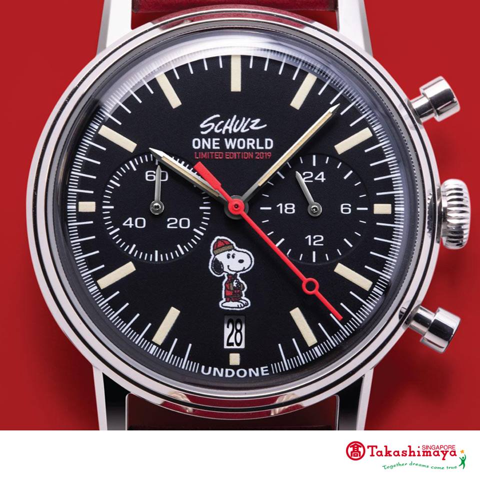 Custom watch label Undone x Snoopy CNY 2019 Edition Watch is the cutest ...