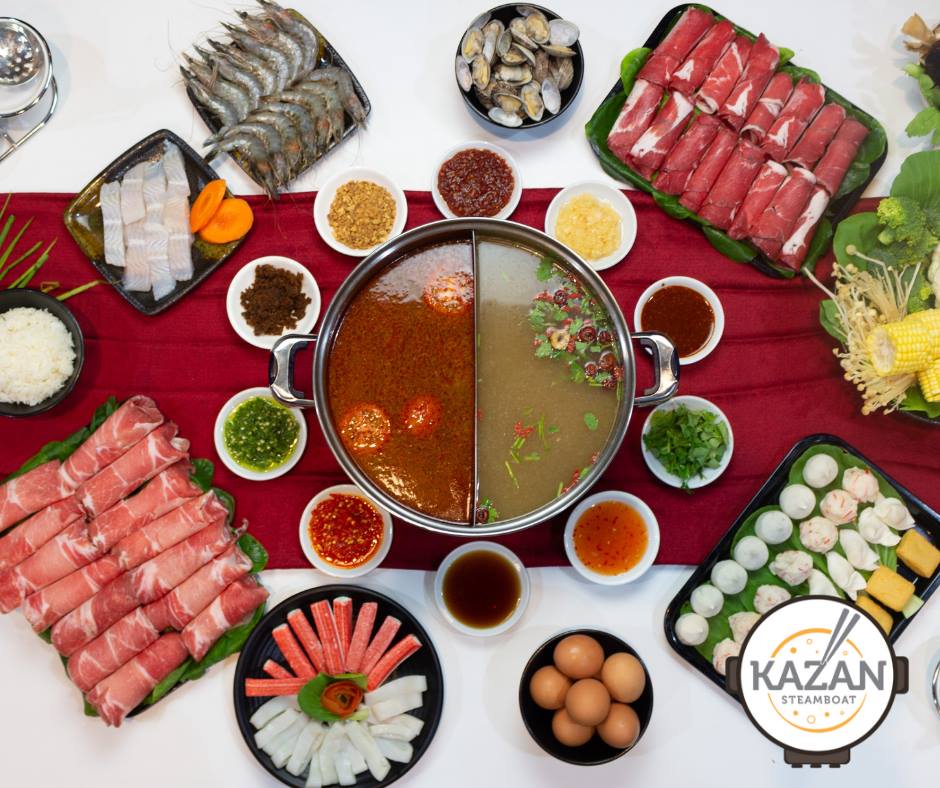 Pay only $10/pax at this Steamboat Buffet place at The Grandstand ...