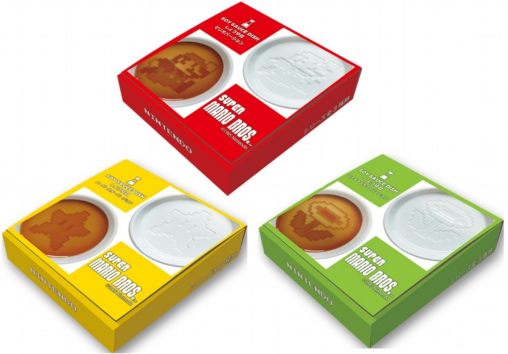 These Super Mario Soy Sauce Dishes from Japan will add more fun to your ...