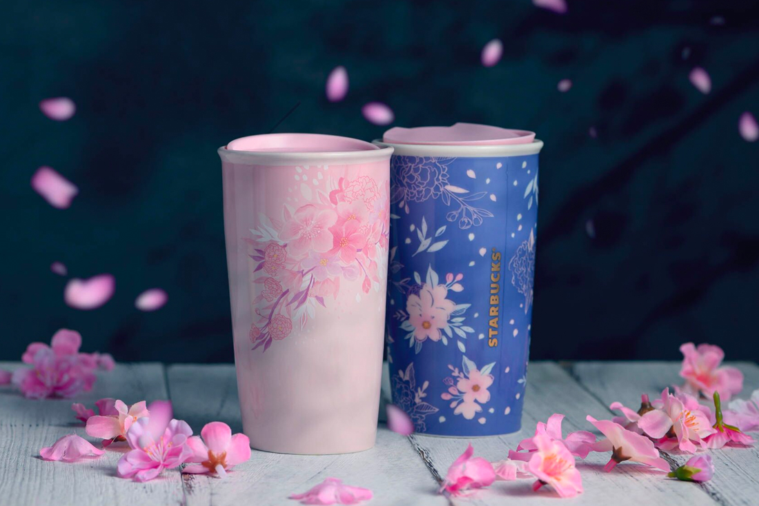Starbucks to launch new Azuki Creme Blossom drinks and Sakura Blooms ...