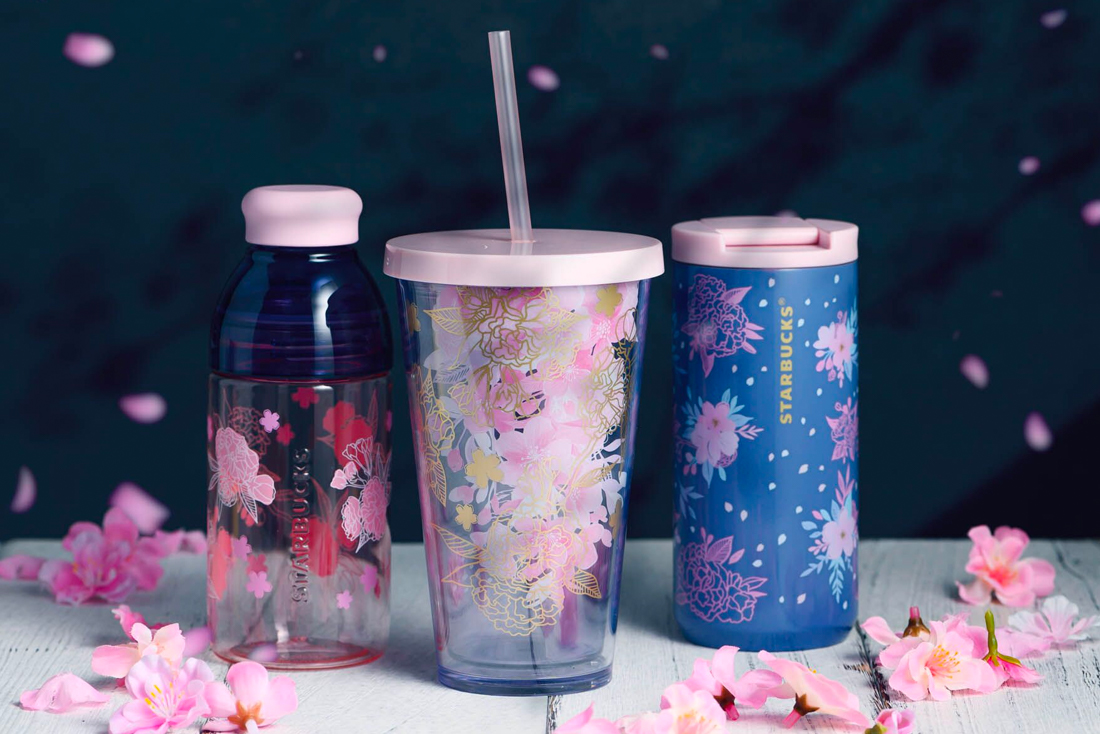 Starbucks to launch new Azuki Creme Blossom drinks and Sakura Blooms ...