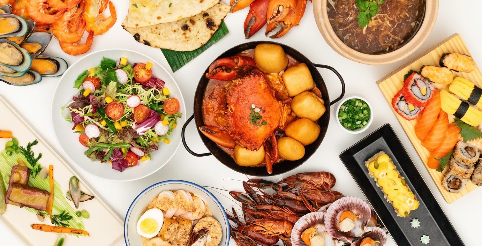 POSB/DBS cardholders enjoy 1-for-1 Buffet Deal at The Line in Shangri ...