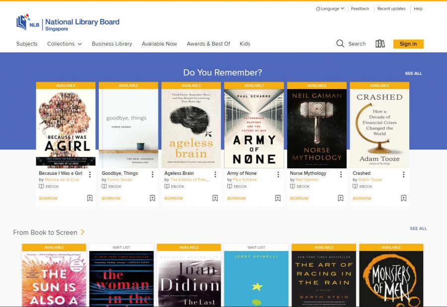 Visitors will be able to borrow twice as many books at Singapore ...