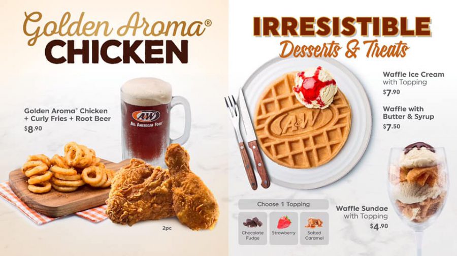 Here's the official A&W Restaurant menu so you can decide what to order ...