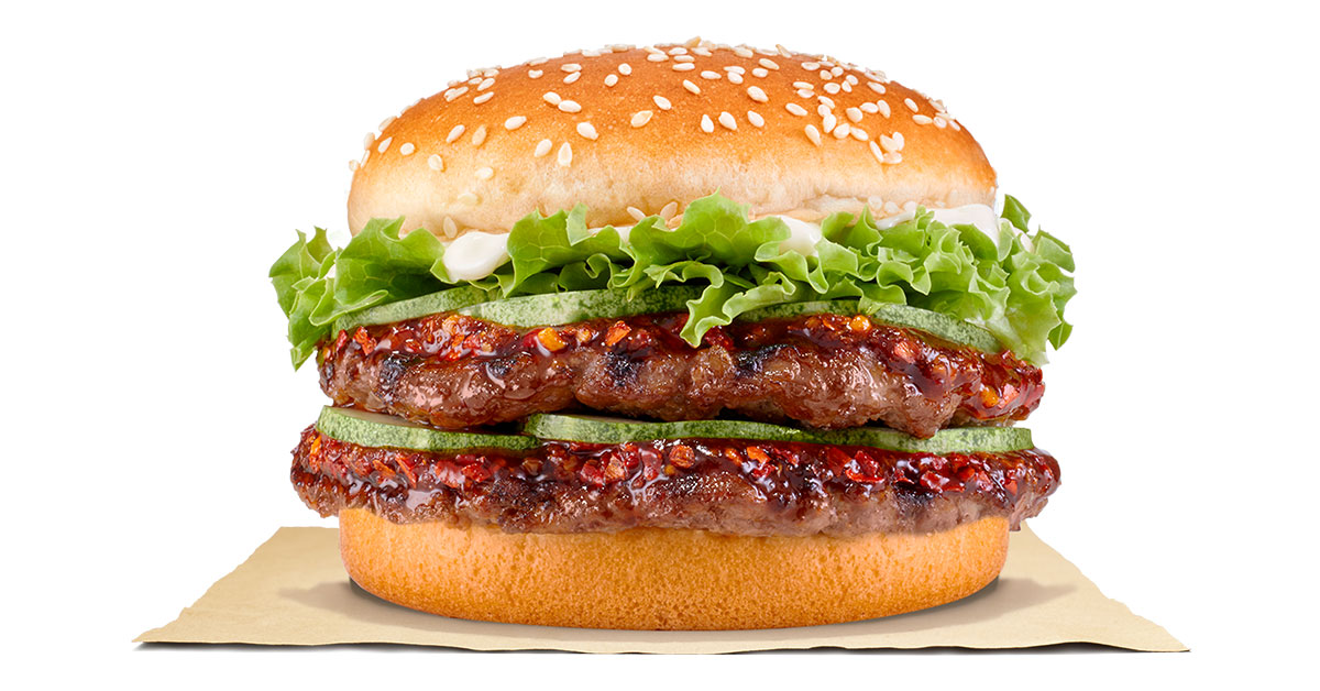 Burger King S'pore new numbing spicy 'Mala' Stacker Burgers from $6.90 ...