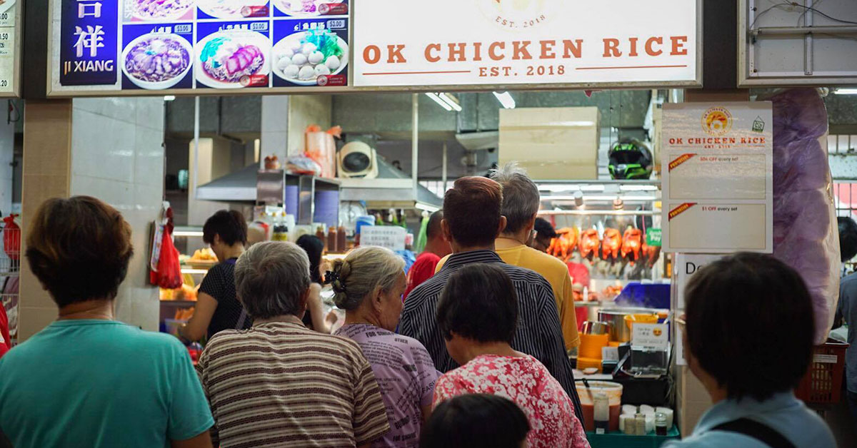 Chicken rice stall in Alexandra to sell $0.54 chicken rice to seniors ...