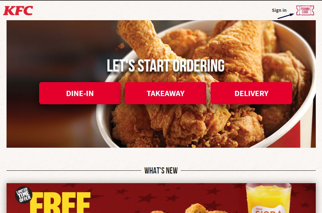 KFC S'pore is offering $0.54 Chicken for a limited time when you place ...