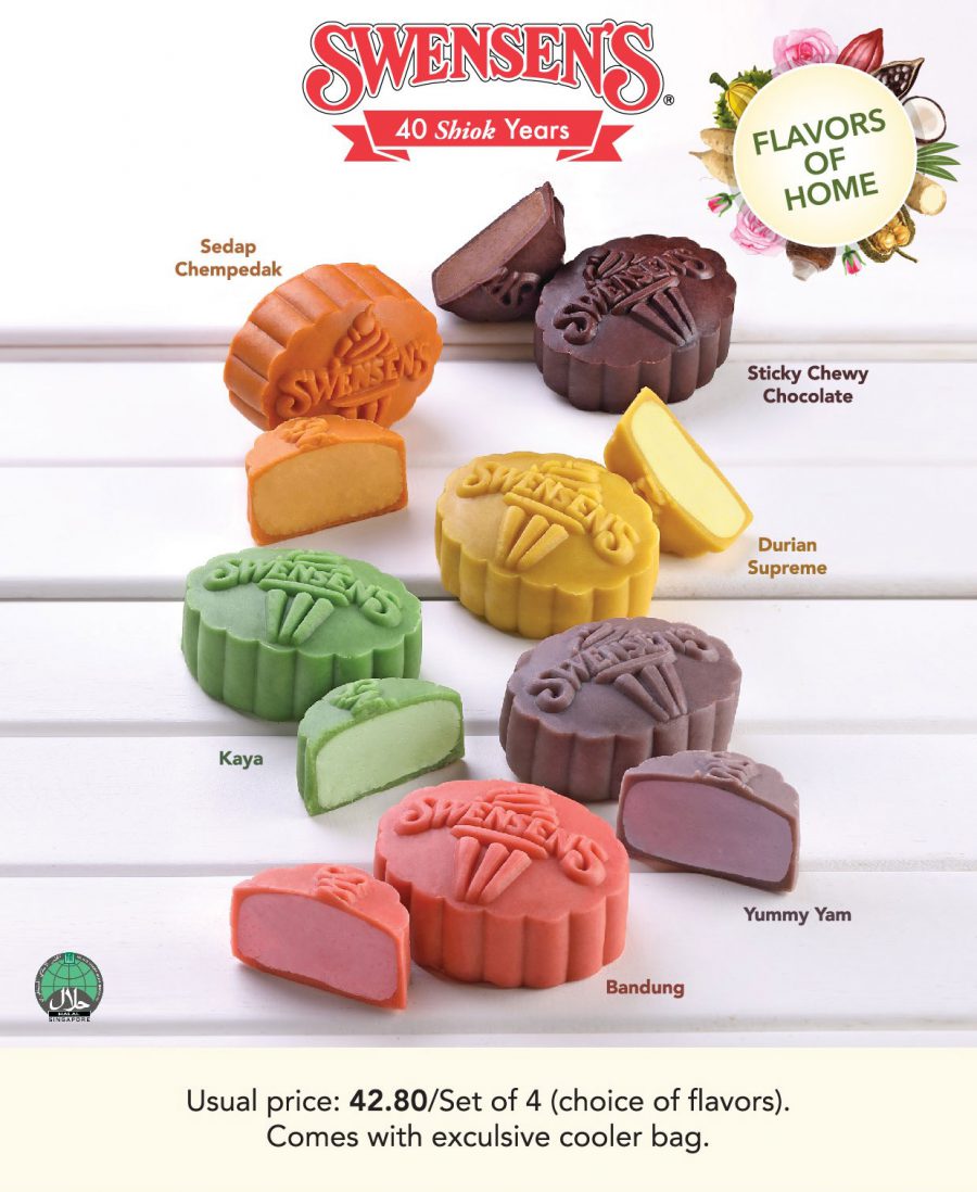 Swensen's has Mickey Mouse Ice Cream Mooncakes that comes with Bandung ...