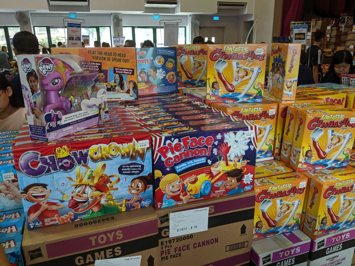 Hasbro Warehouse Sale at Bishan CC from Sept 13 - 15 has lots of toys ...