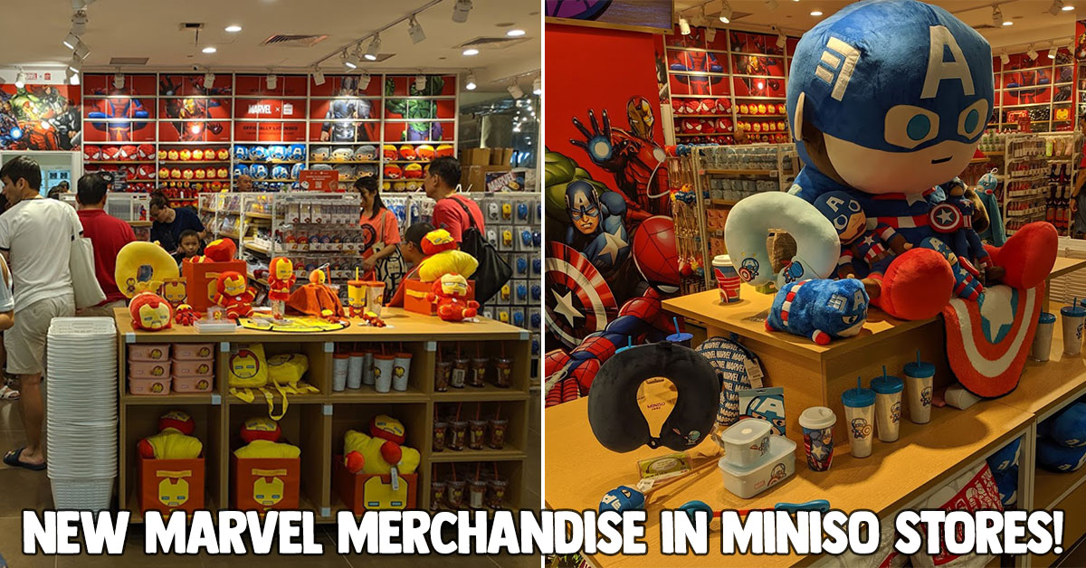 Some Miniso stores updated with new Marvel merchandise including ...
