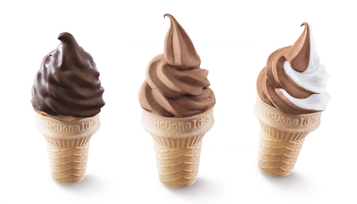 Hershey's Ice Cream Cones, Sundae & McFlurry now available at McDonald ...