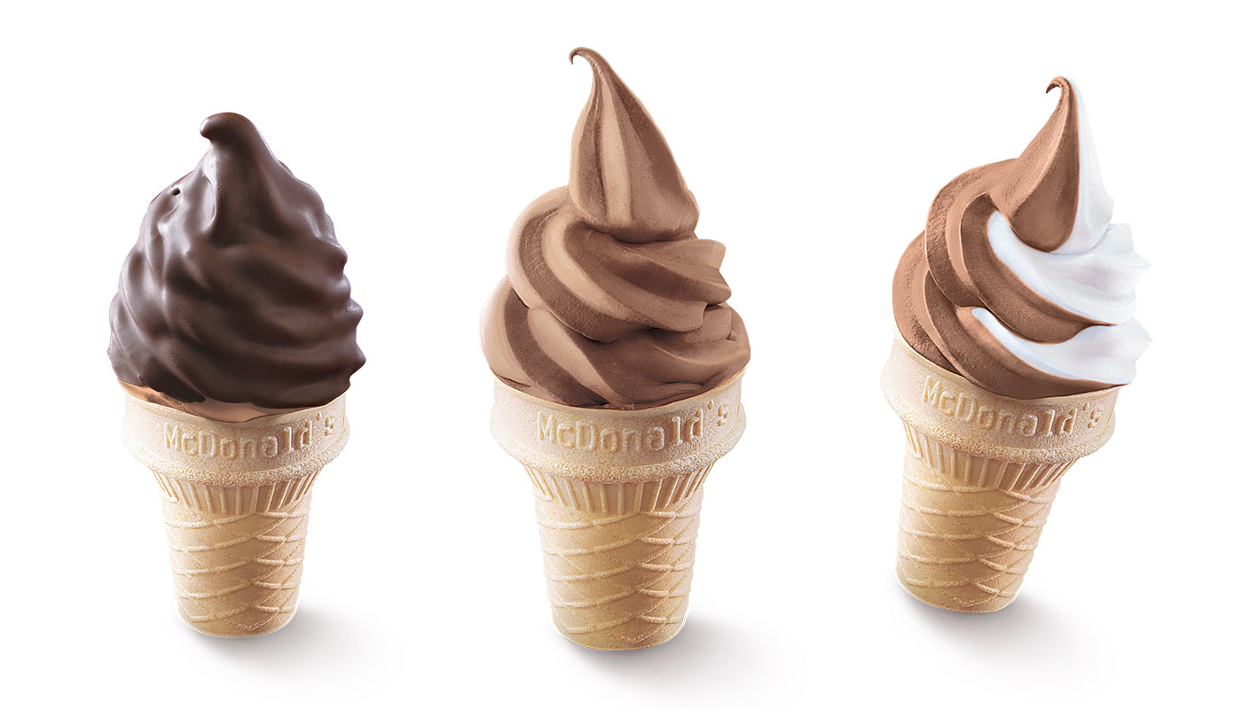 Hershey's Ice Cream Cones, Sundae & McFlurry now available at McDonald ...