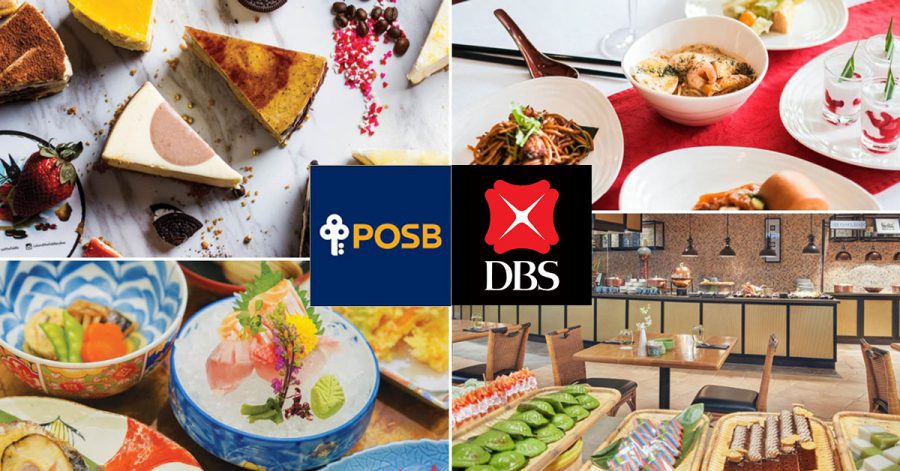 POSB/DBS Cards has 1-for-1 Buffet & Dining Deals on almost 50 restaurants from now till August ...