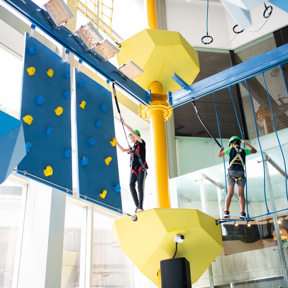 World's first-ever NERF Experience Arena with obstacle course and ...