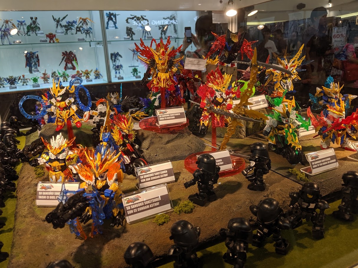 There's a Gundam Exhibition in Compass One till Oct 27 with action ...