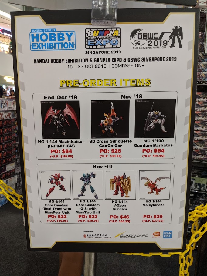 There's a Gundam Exhibition in Compass One till Oct 27 with action ...