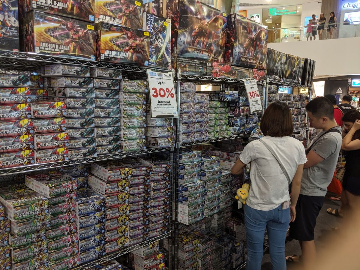 There's a Gundam Exhibition in Compass One till Oct 27 with action ...