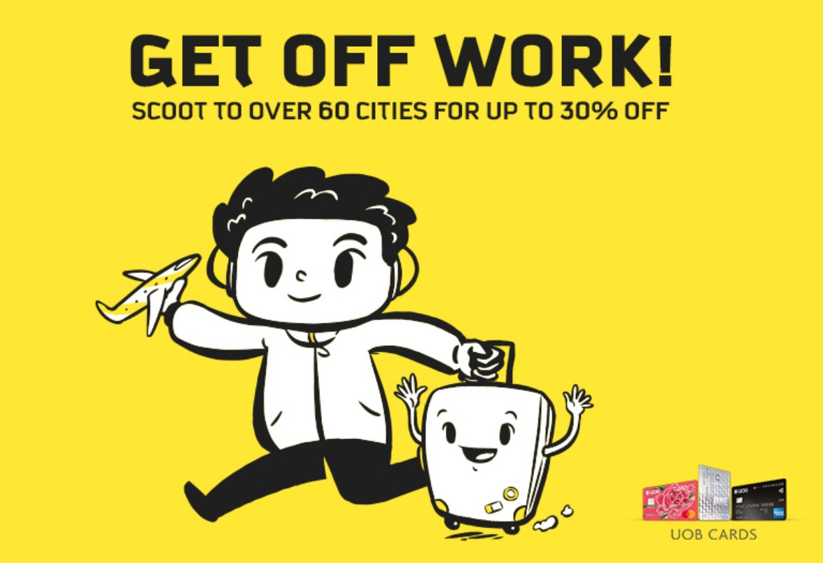 This Scoot Promo Code offers up to 30% Off flights to over 60 cities ...