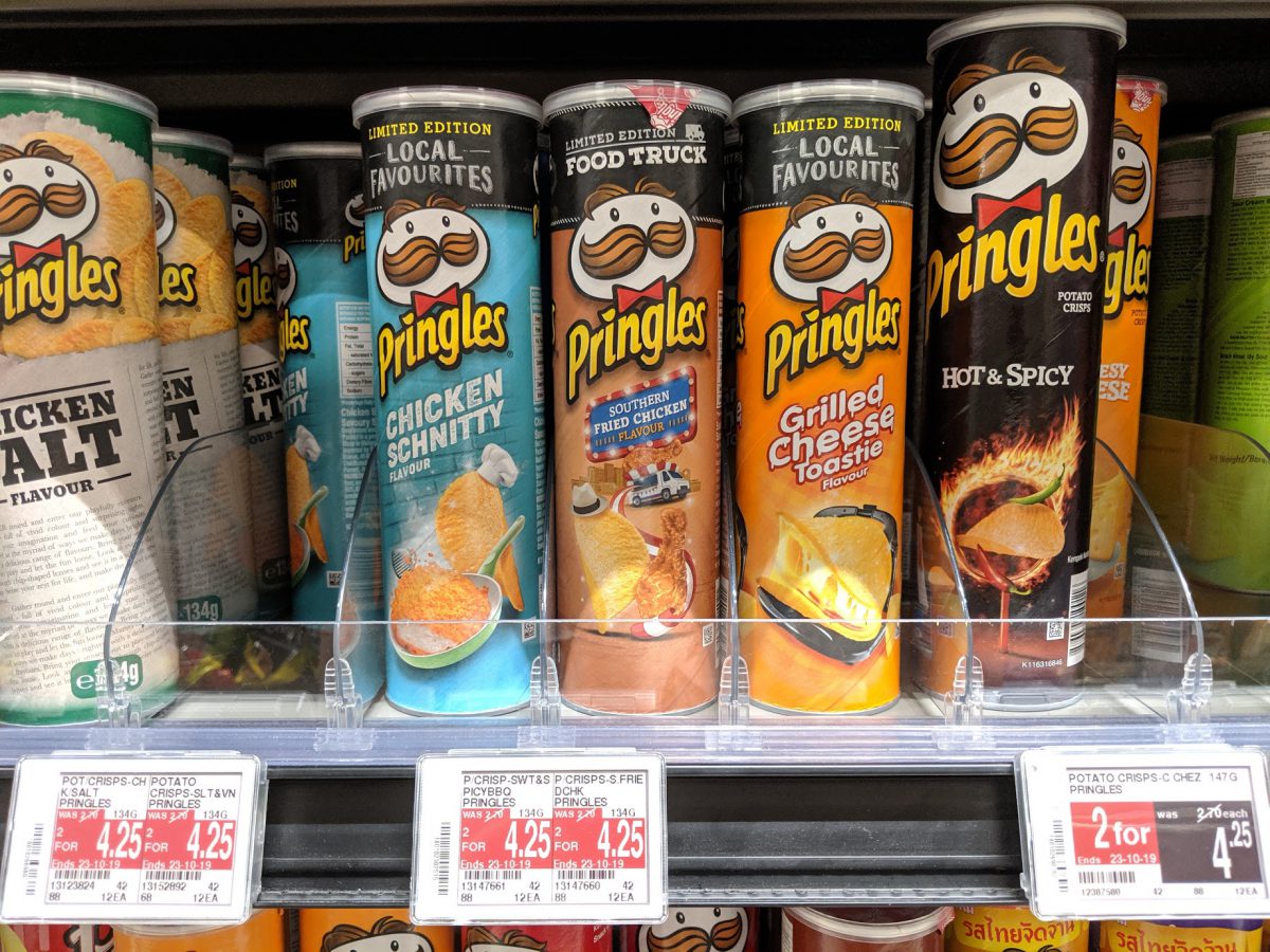 Pringles Chicken Schnitty, Grilled Cheese Toastie & Thai-exclusive ...