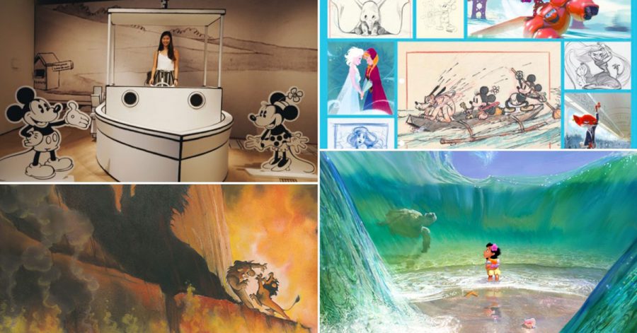 Disney Animation Exhibition in ArtScience Museum has over 500 art ...