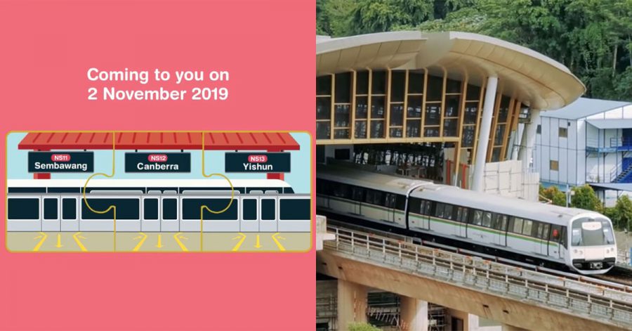 Canberra MRT opening on Nov 2 means you have no excuse not to visit ...