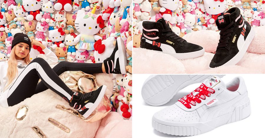 PUMA sneakers & apparels featuring Hello Kitty designs now available in ...