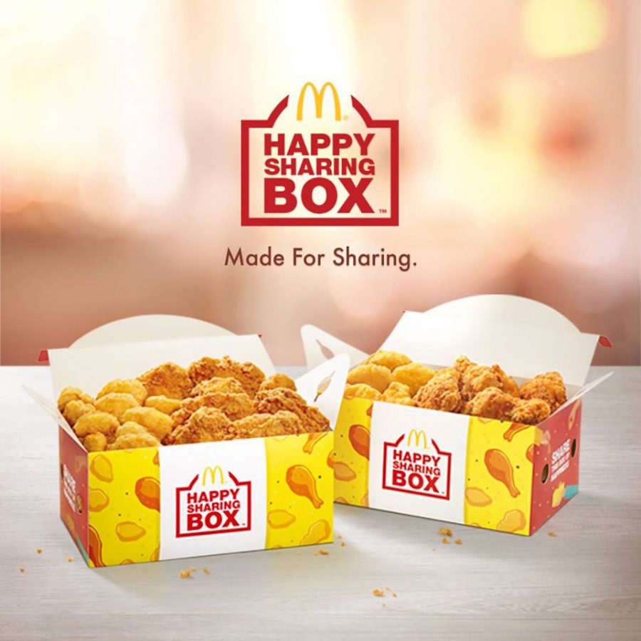 McDelivery S'pore offering 50% Off Happy Sharing Box lets you save as ...
