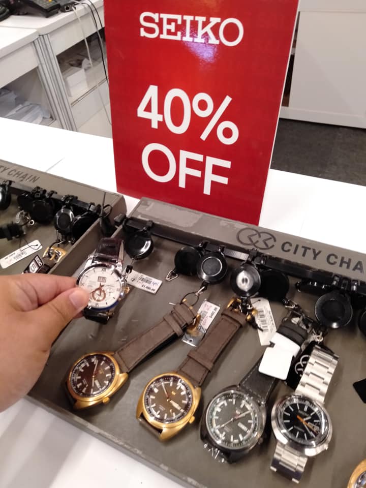 City Chain Timepiece Atrium Sale at IMM till Nov 17 has Seiko, Timex ...