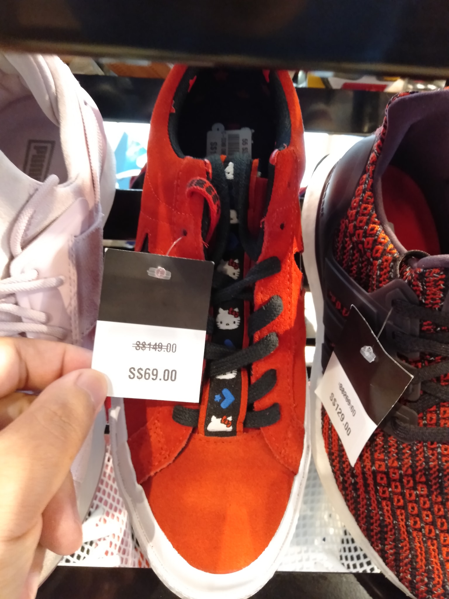 Foot Locker now having sale on Hello Kitty x Converse shoes with prices ...