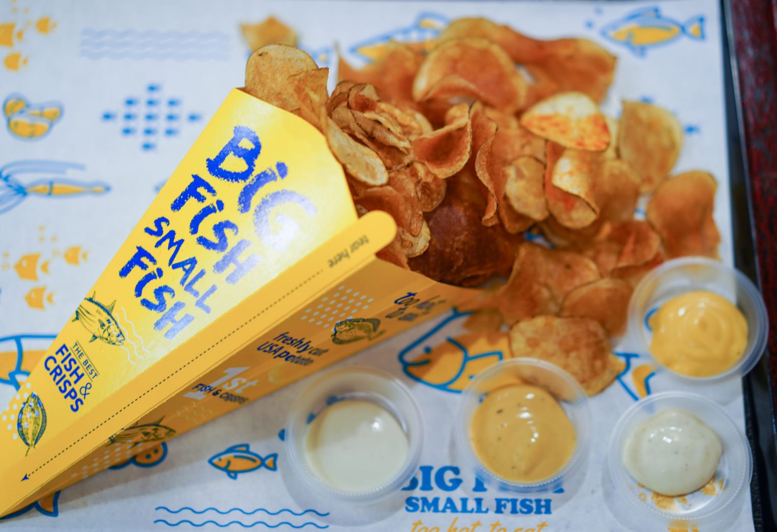 NTUC members get 1-for-1 Fish & Crisps at Big Fish Small Fish outlets ...