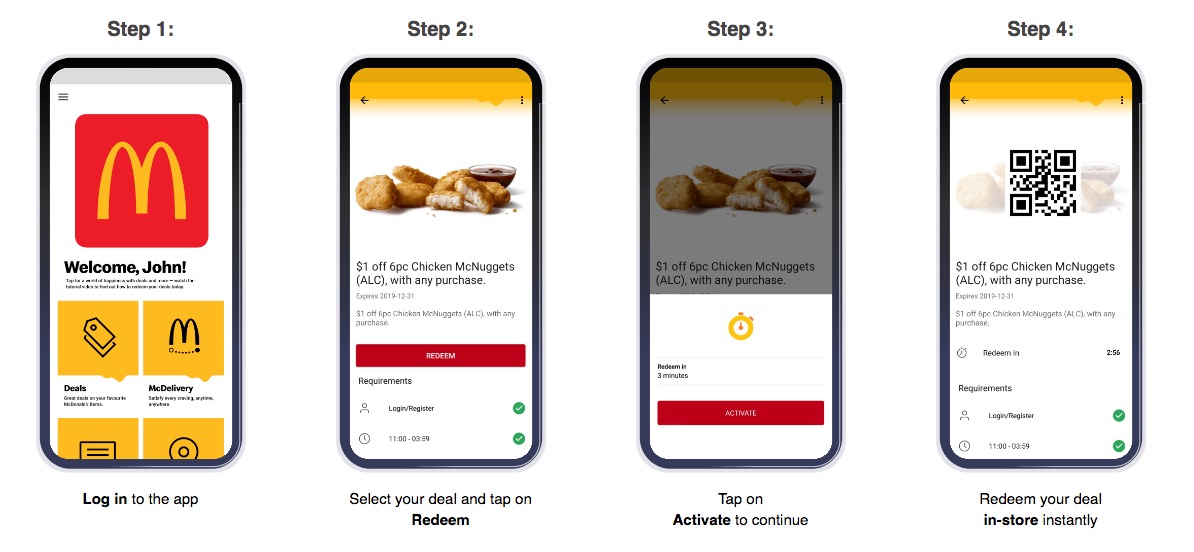 McDonald's latest in-app deals has $2 Donut Sticks + Coffee and 1-for-1 ...