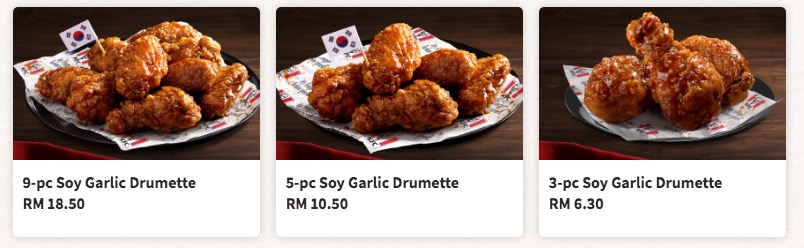 KFC M'sia launches new Soy Garlic Glazed Drumettes that looks like ...