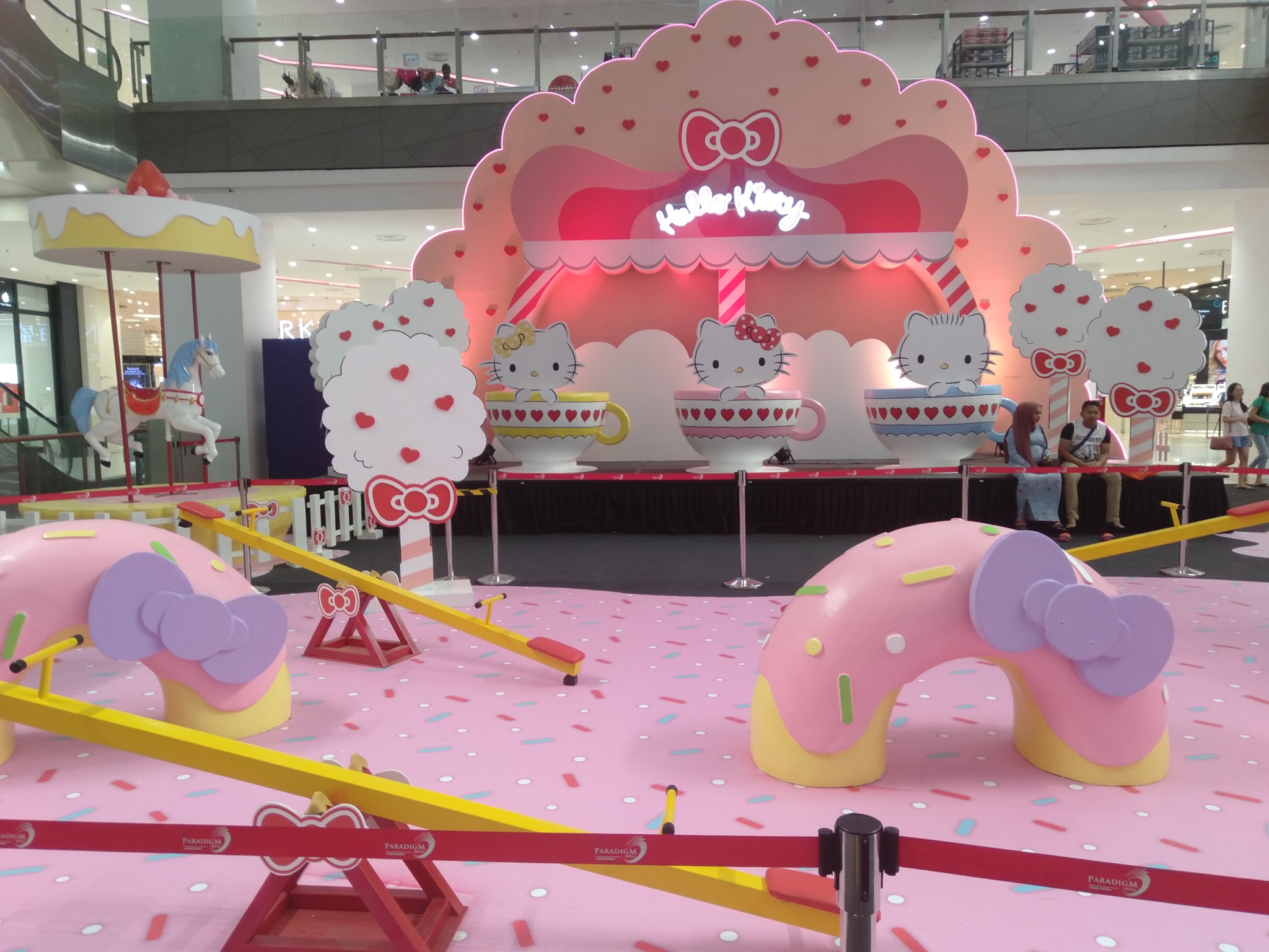 Hello Kitty Fair in JB turns Paradigm Mall atrium into a wonderland ...