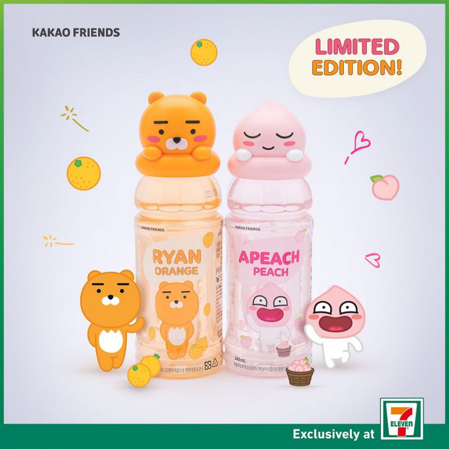 Limited edition Kakao Friends Water Bottles now available in 7-Eleven S ...