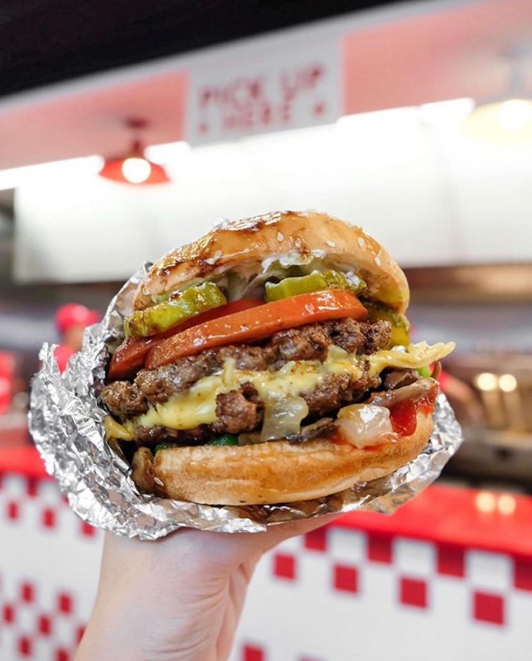 You can now order Five Guys S'pore burgers and hotdogs on GrabFood from ...