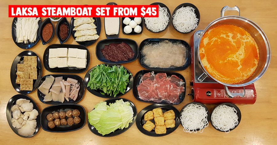 Laksa Steamboat Place in Telok Blangah has hotpot sets from S$45 with ...