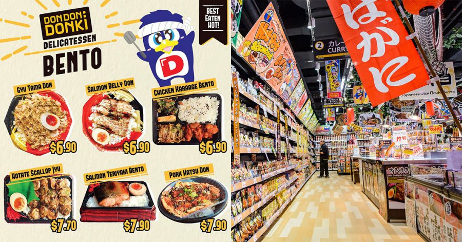 Don Don Donki now selling Japanese Bentos from $6.90 including Salmon ...