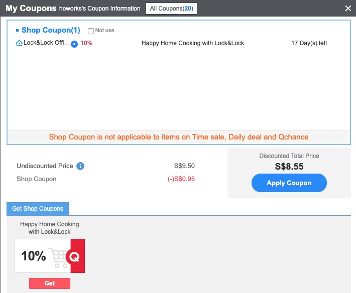 Lock & Lock Containers Sets available online with prices as low as S$8. ...