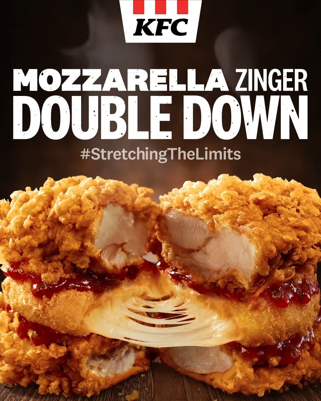 KFC Zinger Double Down back with new Sour Cream & Onion Shaker Fries ...