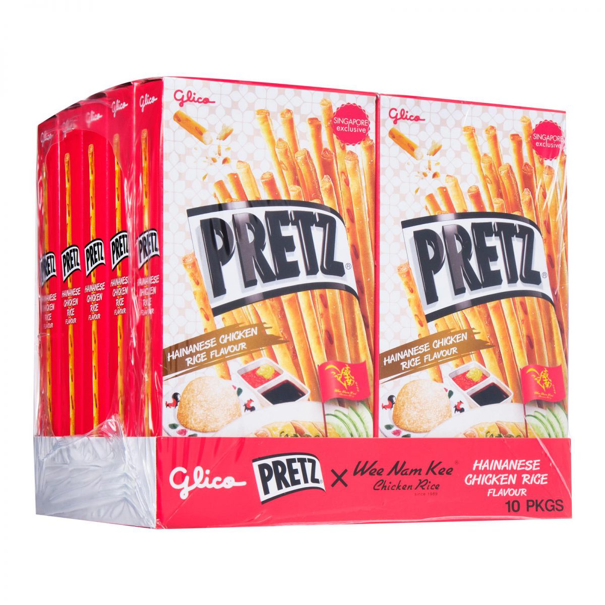 S'pore-exclusive 'Hainanese Chicken Rice' PRETZ Snack available for $1. ...