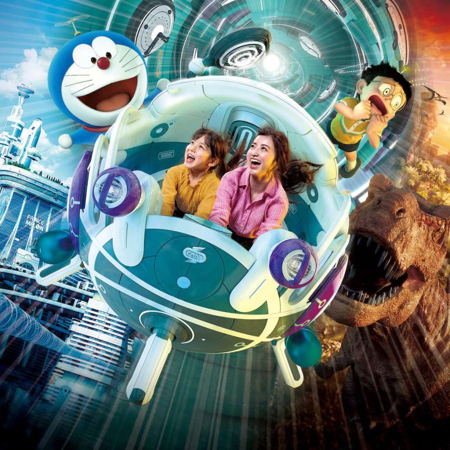 Universal Studios Japan has Doraemon VR roller coaster rides, themed ...