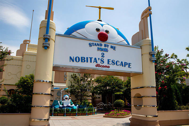 Universal Studios Japan has Doraemon VR roller coaster rides, themed ...