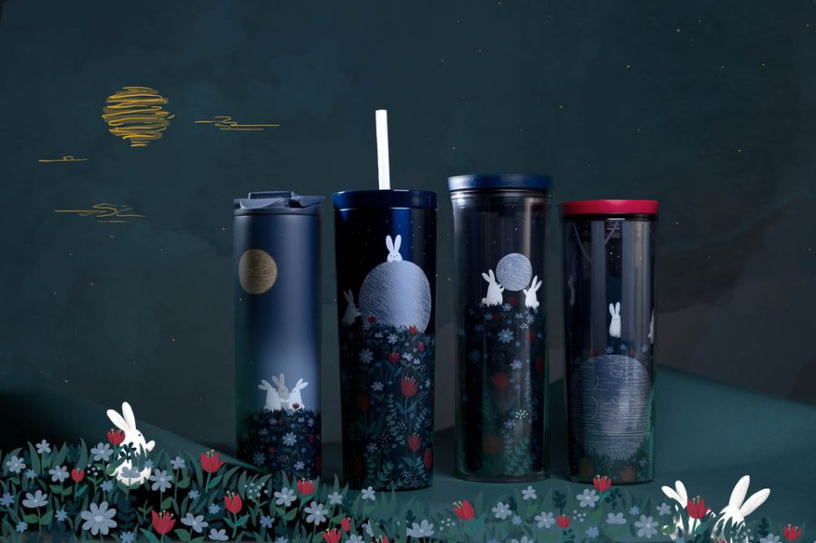 Starbucks new Moonlight & Bunnies Collection celebrating Mid-Autumn ...