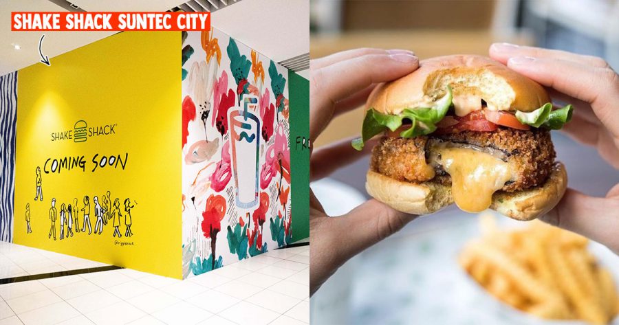 Shake Shack S'pore opening 4th and latest outlet in Suntec City Mall as ...