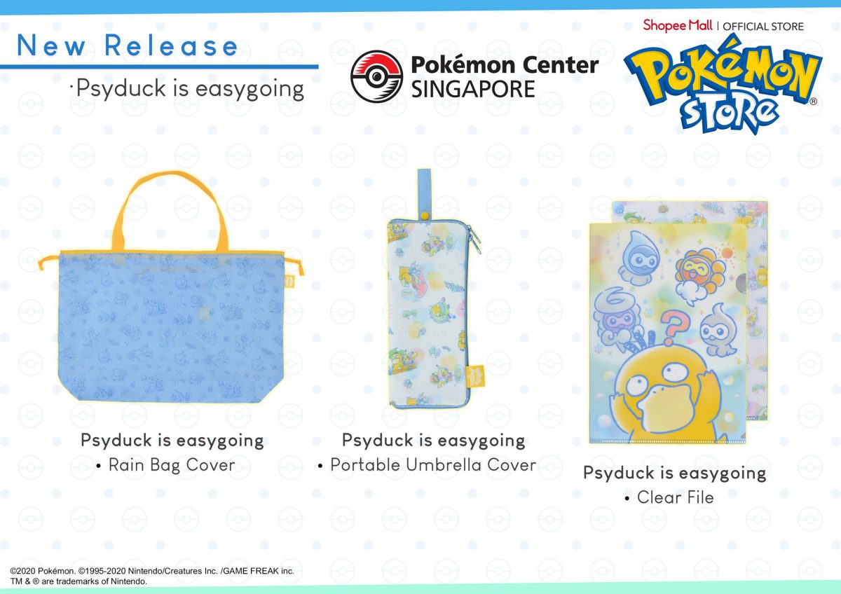 Pokémon Center new "Psyduck is Easygoing" Collection coming on Aug 28 ...