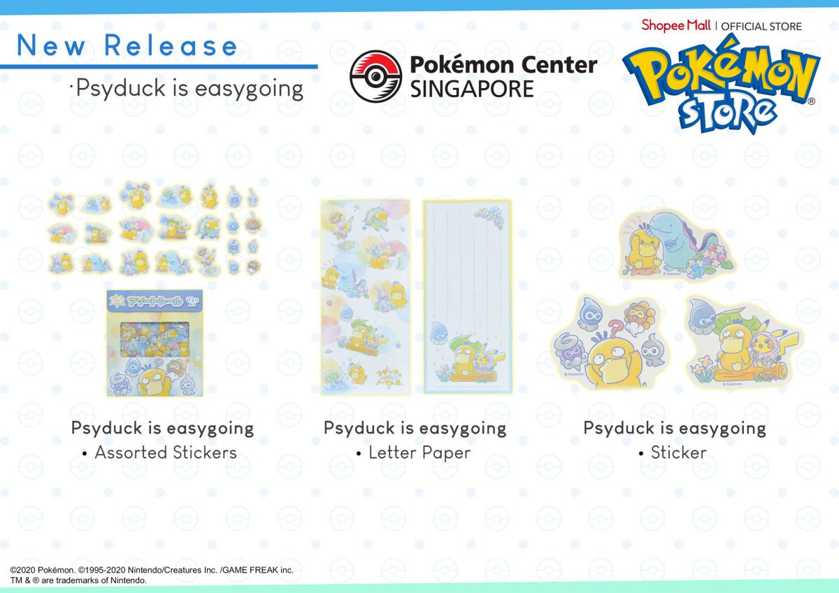 Pokémon Center new "Psyduck is Easygoing" Collection coming on Aug 28 ...
