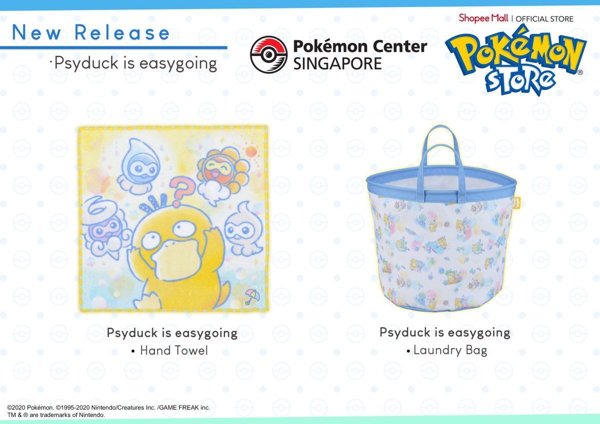 Pokémon Center new "Psyduck is Easygoing" Collection coming on Aug 28 ...
