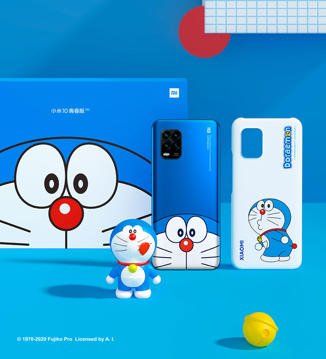 Xiaomi releasing a limited edition Doraemon-themed Mi 10 Youth 5G ...