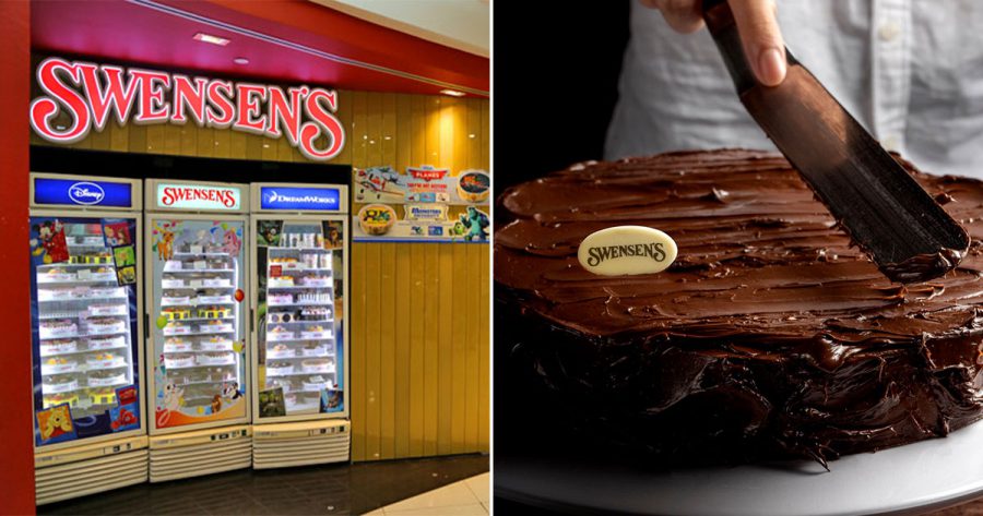 Swensen's selling Sticky Chewy Chocolate Ice Cream Cake at $37.60 till ...
