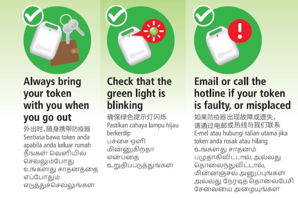 TraceTogether Tokens to be distributed at Community Clubs in S'pore ...